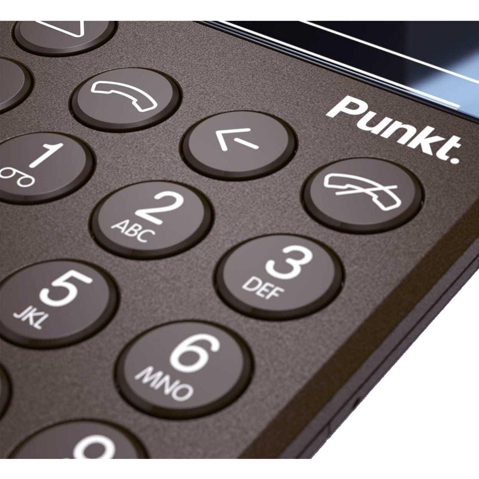 Punkt. MP02 New Generation 4G LTE Minimalist Mobile Phone | Black | Un ...